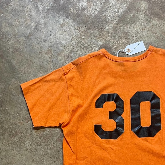 Russell Athletic | Shirts | 8s Golden Russell Tag Tee | Poshmark